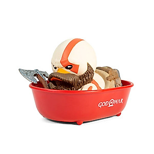 TUBBZ God of War Kratos Collectible Duck Vinyl Figure – Official God of War Merchandise – PC & Video Games