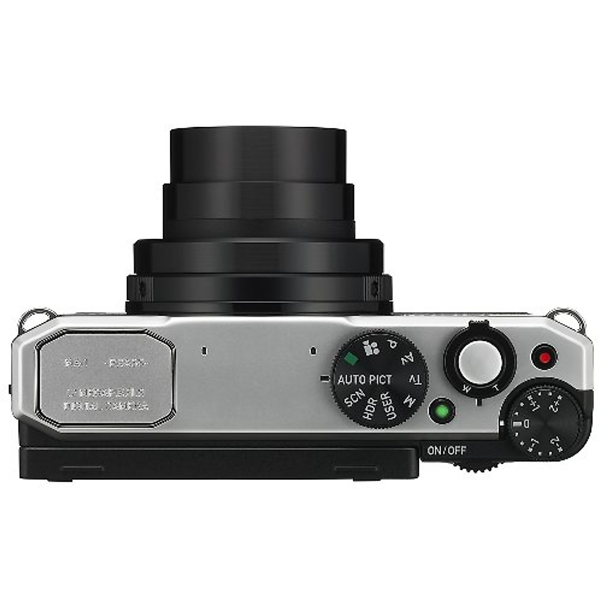 Pentax MX-1 Silver 12MP Digital Camera with 4x Optical Image Stabilized Zoom and 3-Inch LCD Display (OLD MODEL)