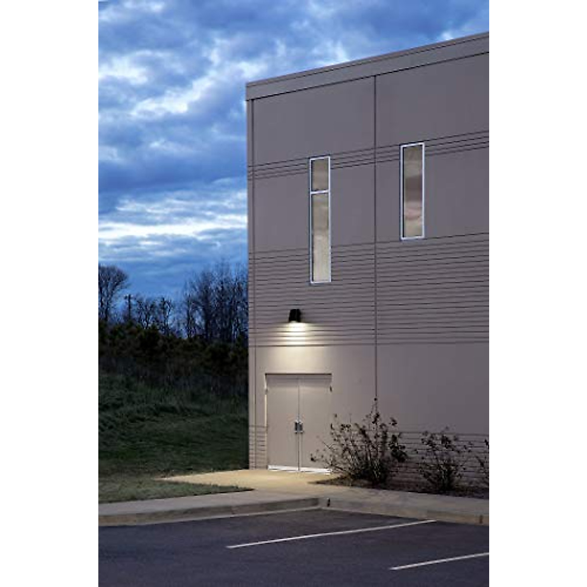 Hubbell Outdoor Lighting SG2-50-4K-PCU SG Sling Series Slender wallpack/floodlight, 51W, 120-277V, 4000K, Bronze, 51W/120-277V/4000K