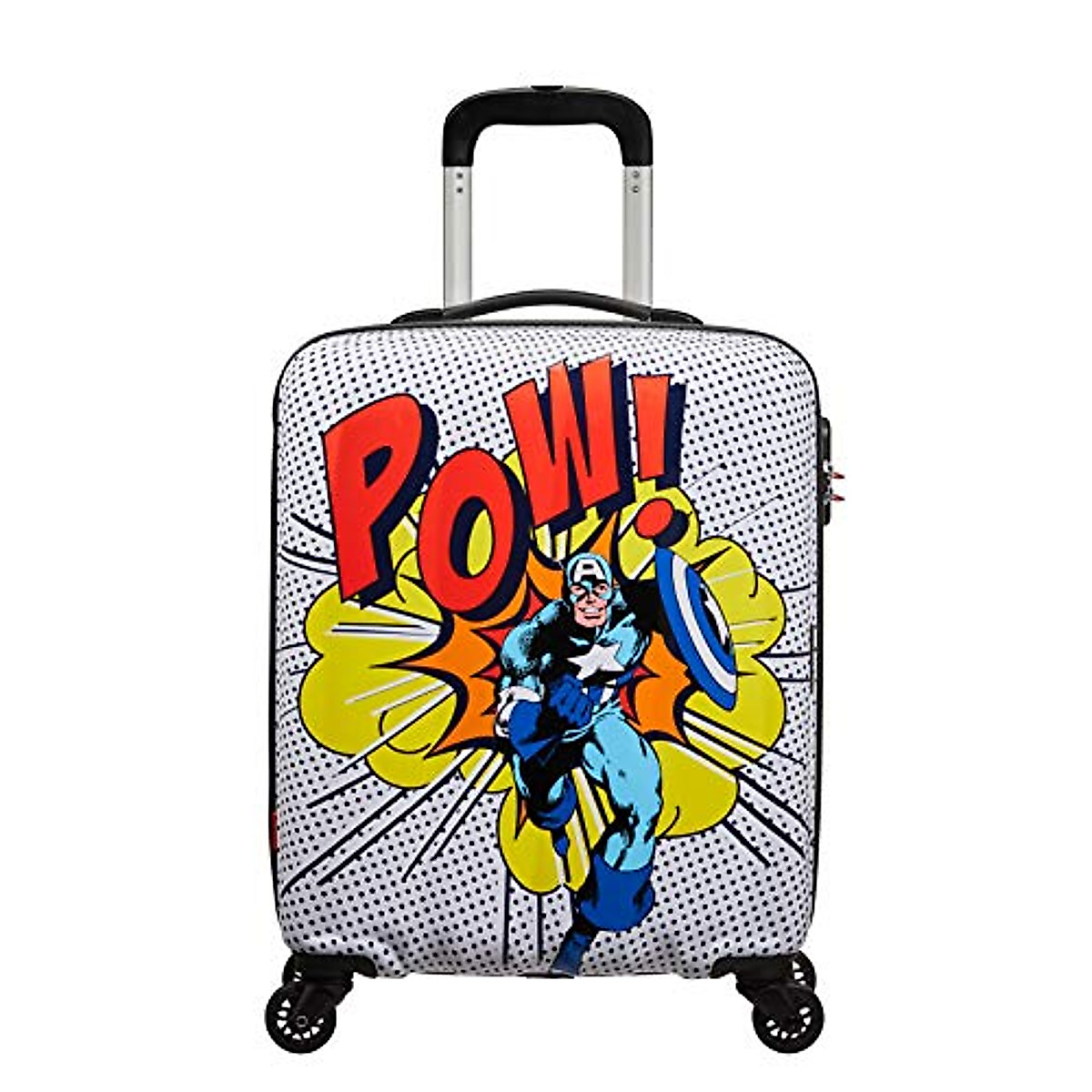 American Tourister, hand luggage, Multicolored (Captain America Pop Art), S (55 cm-36 L)