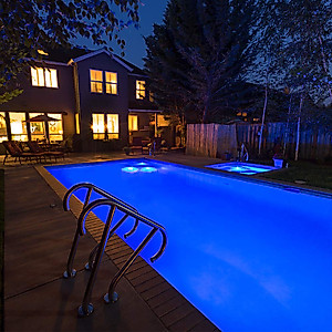 S.R.Smith pLX-PL60 60W Poollux Plus Lighting Control with Wireless Remote, light gray