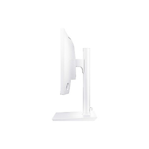 SAMSUNG SH850 Series 24-Inch WQHD (2560x1440) Computer Monitor, Display Port, HDMI, USB-C, Height Adjustable Stand, 3 Yr WRNTY (LS24H851QFNXZA), White