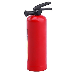 CrazyHobby RC Decoration Fire Extinguisher with Sticker for 1/10 Scale RC Rock Crawler Traxxas TRX4 Axial SCX10 & SCX10 II Redcat Gen7 Gen 8 RC Car Truck Parts