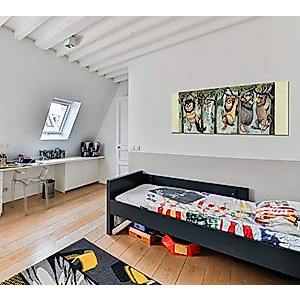 Close Up Where The Wild Things are Poster (36"x12")