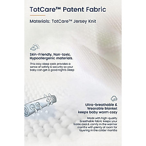 TotAha Toddler Sleep Sack, Unisex-Baby Breathable Wearable Blanket with 2-Way Safe Zippers, Buttery Soft Sleeveless Sleeping Bag,0.5 TOG Sleepsack 2T-4T, X-Large