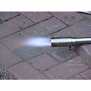 GOEDE G-2 Stainless Steel Forge/Foundry Burner and 0-30 PSI Regulator with Gauge.