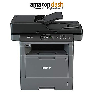 Brother Monochrome Laser Printer, Multifunction Printer, All-in-One Printer, MFC-L5900DW, Wireless Networking, Mobile Printing & Scanning, Duplex Print, Copy & Scan, (Renewed)