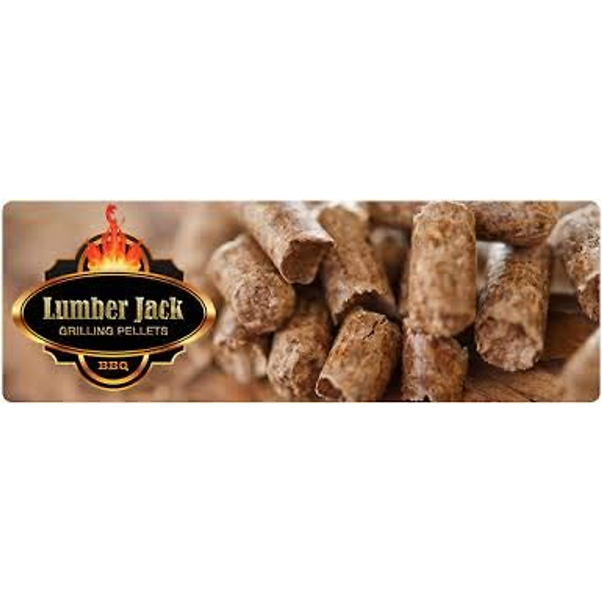 Lumber Jack100 Percent Hickory BBQ Grilling Pellets 40 LB Bag