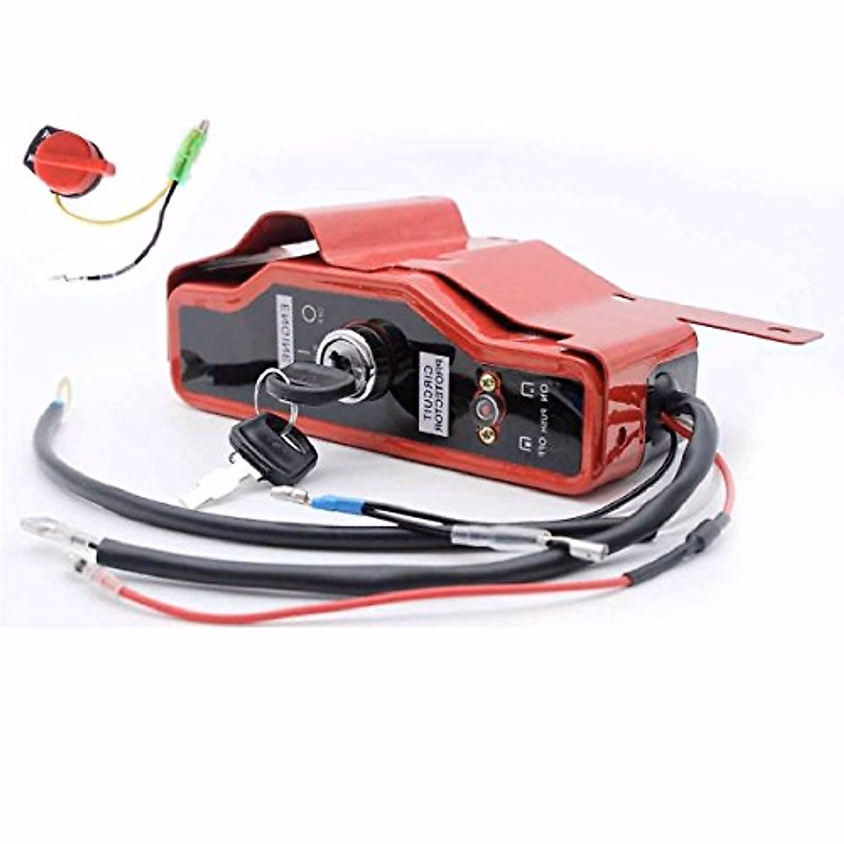 New Pack of Ignition Key Switch Box w/Keys Engine Stop On Switch for Honda GX390 GX340 13hp 11hp Gas Engine