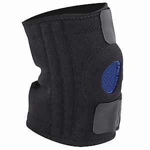 Knee Brace, Adjustable Knee Support Non‑Slip Arthritis Knee Support for Men Women Arthritis Injury Joint Pain Relief Recovery Running Workout Free Size