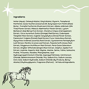 Gryph & IvyRose Smooth Sailing Herbal Hair Conditioner for Kids - All Natural, Sustainable, Cruelty Free, No Parabens, No Sulfates, Vegan - USA Made - 8oz (1-Pack)