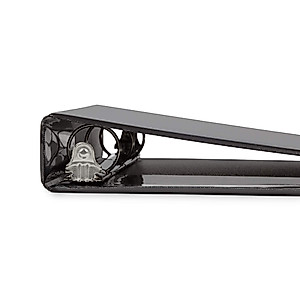 Blue Summit Supplies Mini 3-Ring Binder, Junior 1 Inch Mini Binder, Small 3-Ring Binder, Small Size Fits 5 1/2 x 8 1/2 Binder Paper, Set of Small Binders Ideal for Playbills or Planner, Black, 6 Pack