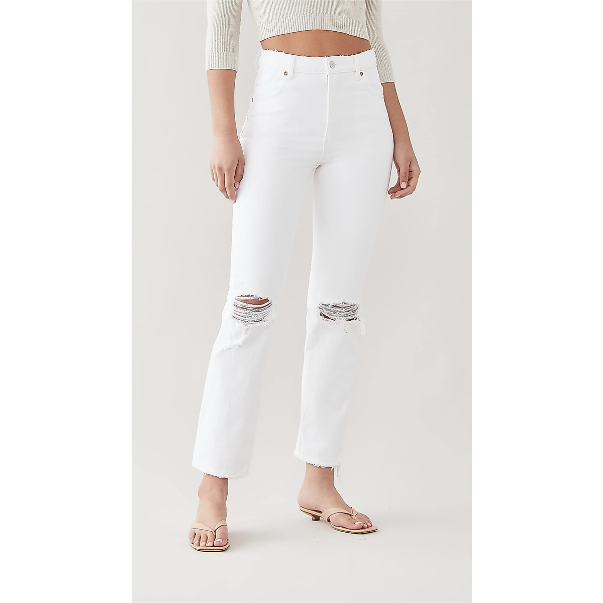 Rolla's Women's Original Straight Jeans, Layla White, 30