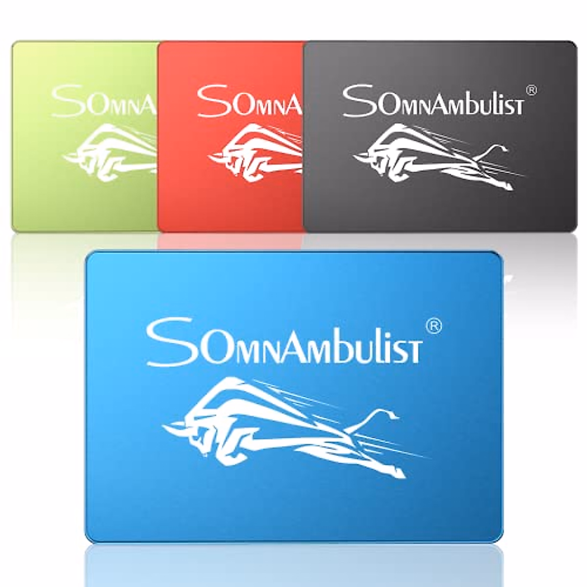 Somnambulist 2.5 inch SATA SSD120GB 240GB 60GB SATA3 Internal Ssd Solid State Hard Drive (Blue Cow-60GB)