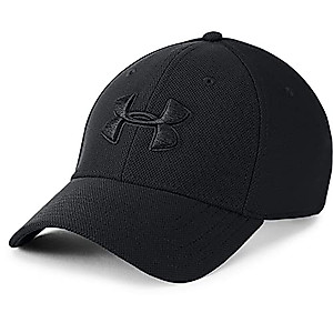 Under Armour Men's Blitzing 3.0 Cap , Black (002)/Black , Medium/Large