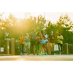 Saucony Men's Mesh Ventilating Comfort Fit Performance Crew Socks, 3, 6, 12, L-XL, Black (6 Pairs), Grey (6 Pairs)