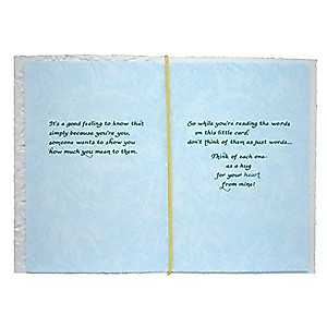 Blue Mountain Arts Encouragement Card—Appreciation Card, Friend Card, Thinking of You Card, Just Because Card (I’m Sending You a Hug Today)