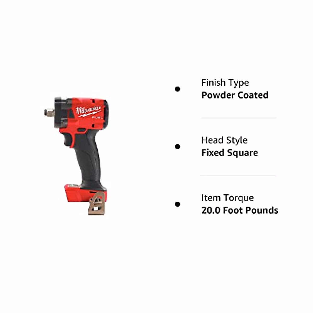 Milwaukee 2855-20 18V Brushless Cordless 1/2" Impact Wrench with Friction Ring