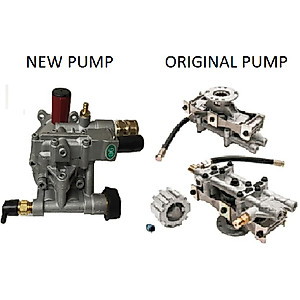 KEXMY EXCELL DEVILBISS Pressure Washer KIT Replacement Pump A01801, A14292, D28744, Models XR2500 XR2625 XR2600 XC2600 EXHA2425 Radial Pump, Horizontal 7/8 Shaft *