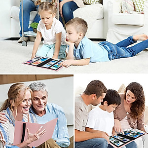 192 Pockets Album for Fujifilm Instax Mini Camera, Polaroid Instant Cameras, Photo Albums for Fujifilm Instax Mini 11 90 70 9 8 LiPlay Instant Film Cameras, 2x3 Photo Album (Pink)