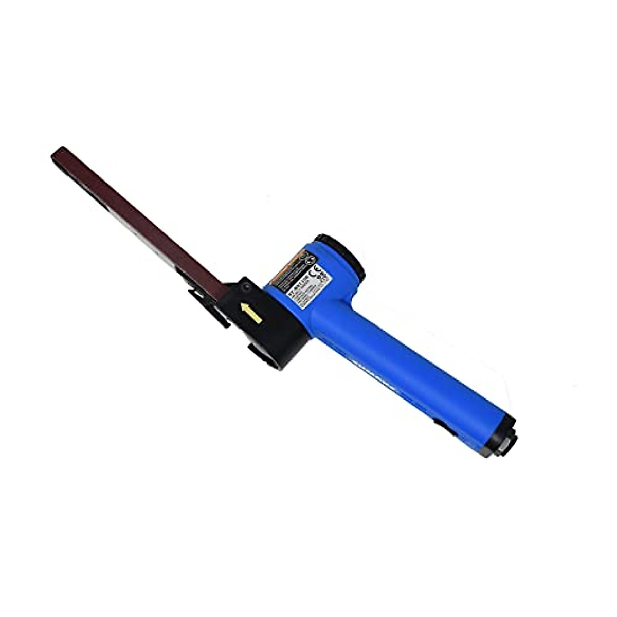 Air pneumatic power Belt Sander Free Speed: 17,000 RPM, Size: 1/2" x 18", comes with 1 piece of #80, 100, 120 sandpaper, (Sumake ST-BS110E))