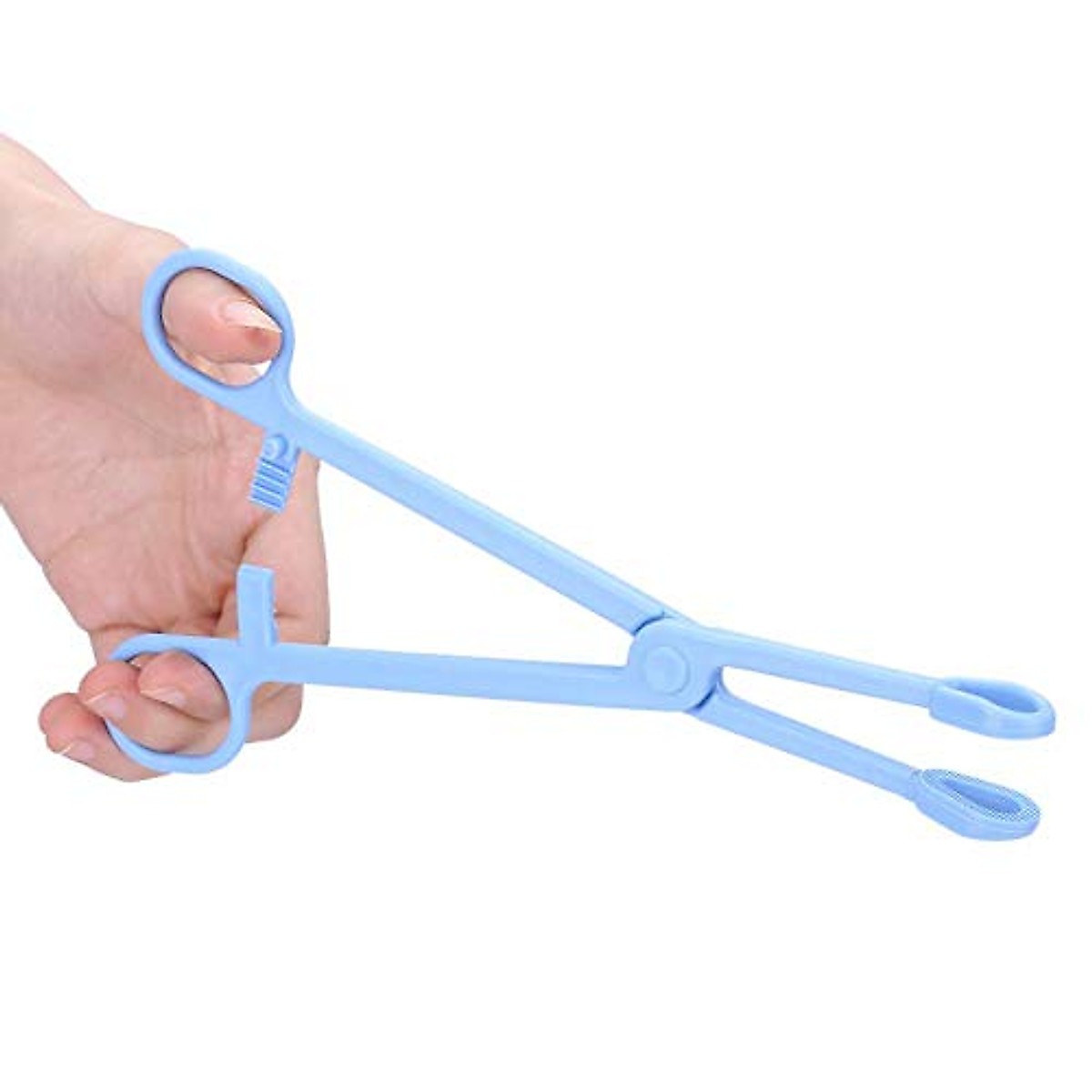 Reptile Feeding Tongs Reptile Feeding Clip Reptile Plastic Tweezers Tongs Feeding Tool