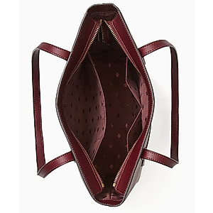 Kate Spade New York Daily Leather Tote (Deep Berry)