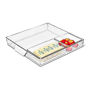 OXO Good Grips 3-Piece Fridge Storage Organization Set, 13 Inch