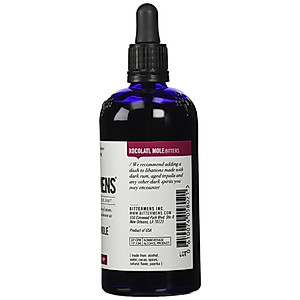Bittermens Xocolatl Mole Bitters, 5oz - For Modern Cocktails, An Original Combination of Cacao, Cinnamon and Spice