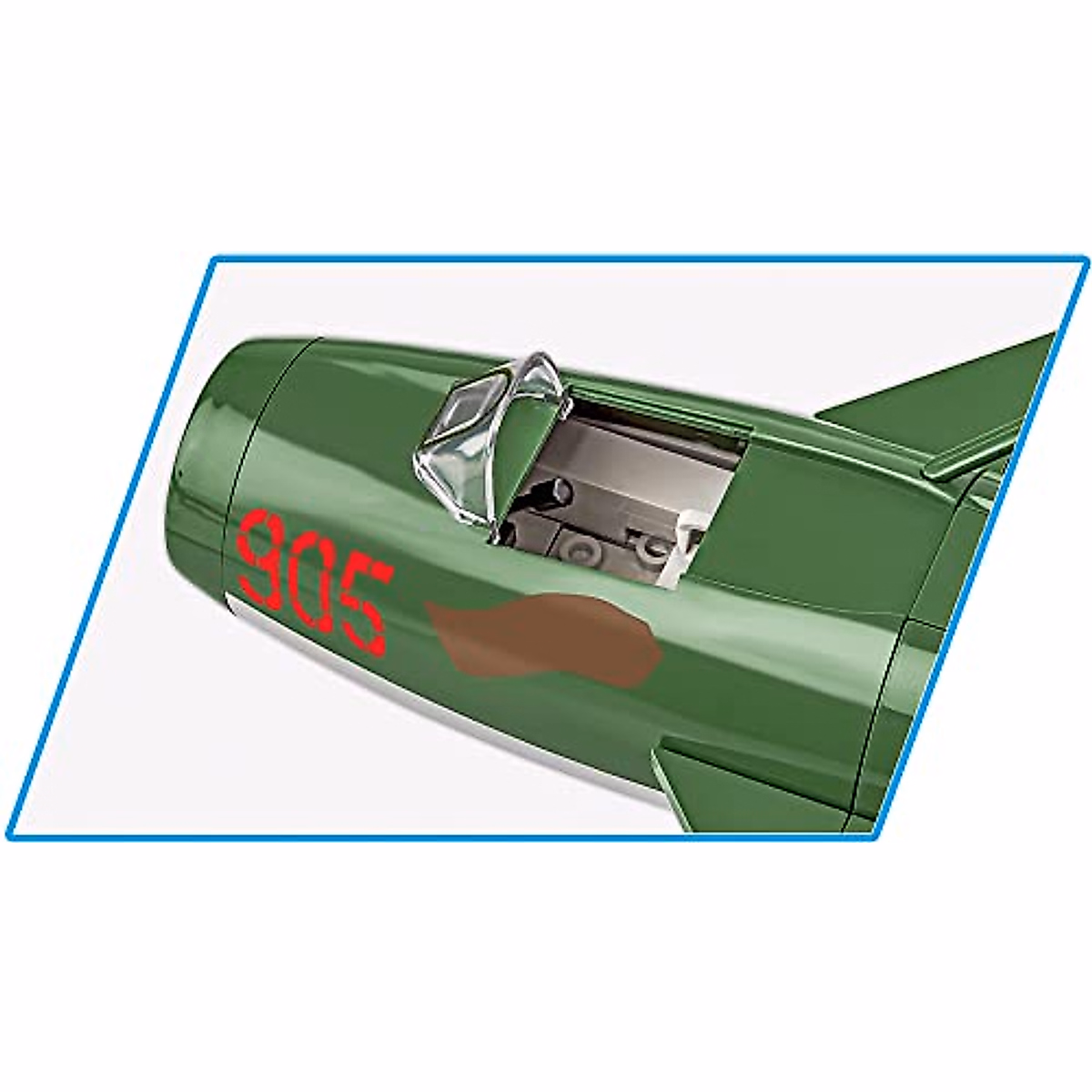 Cobi toys 588 Pcs Cold War /5825/ Mig-17F (LIM-5) East Germany Air Force