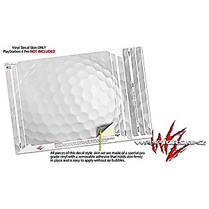 WraptorSkinz PS4 Pro Skin Golf Ball - Decal Style Skin Wrap fits Sony PlayStation 4 Pro Console