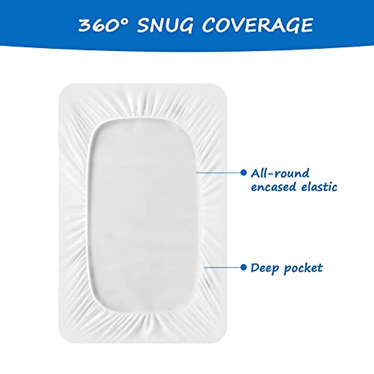 Bedside Sleeper Bassinet Sheets to Fit Mika Micky, Baby Delight, Dream On Me, AMKE, Milliard, MiClassic Bassinet, 2 Pack Soft Microfiber Breathable Rainbow Bassinet Sheet(34"x 21"x 5") for Boys Girls