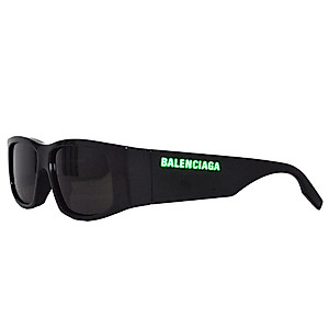 Balenciaga BB 0100S LED FRAME LIMITED EDITION Black/Grey 56/15/150 unisex Sunglasses