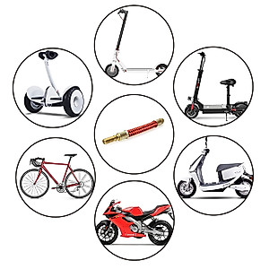 Yungeln Pump Extension Hose Extended Air Inflator Tube Inflatable Mouth Hose Pump Compatible for Xiaomi 1S M365 Pro Electric Scooter Inflatable Tyre Extension Valve for Bicycle Motorcycle