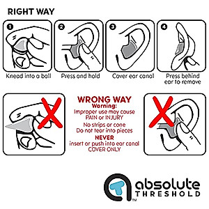 Soft Silicone earplugs for Sleeping, Swimming, Travel, Working, Studying, snoring, moldable, Reusable, Waterproof, Noise Reduction, 8 Pairs Premium Pack, White