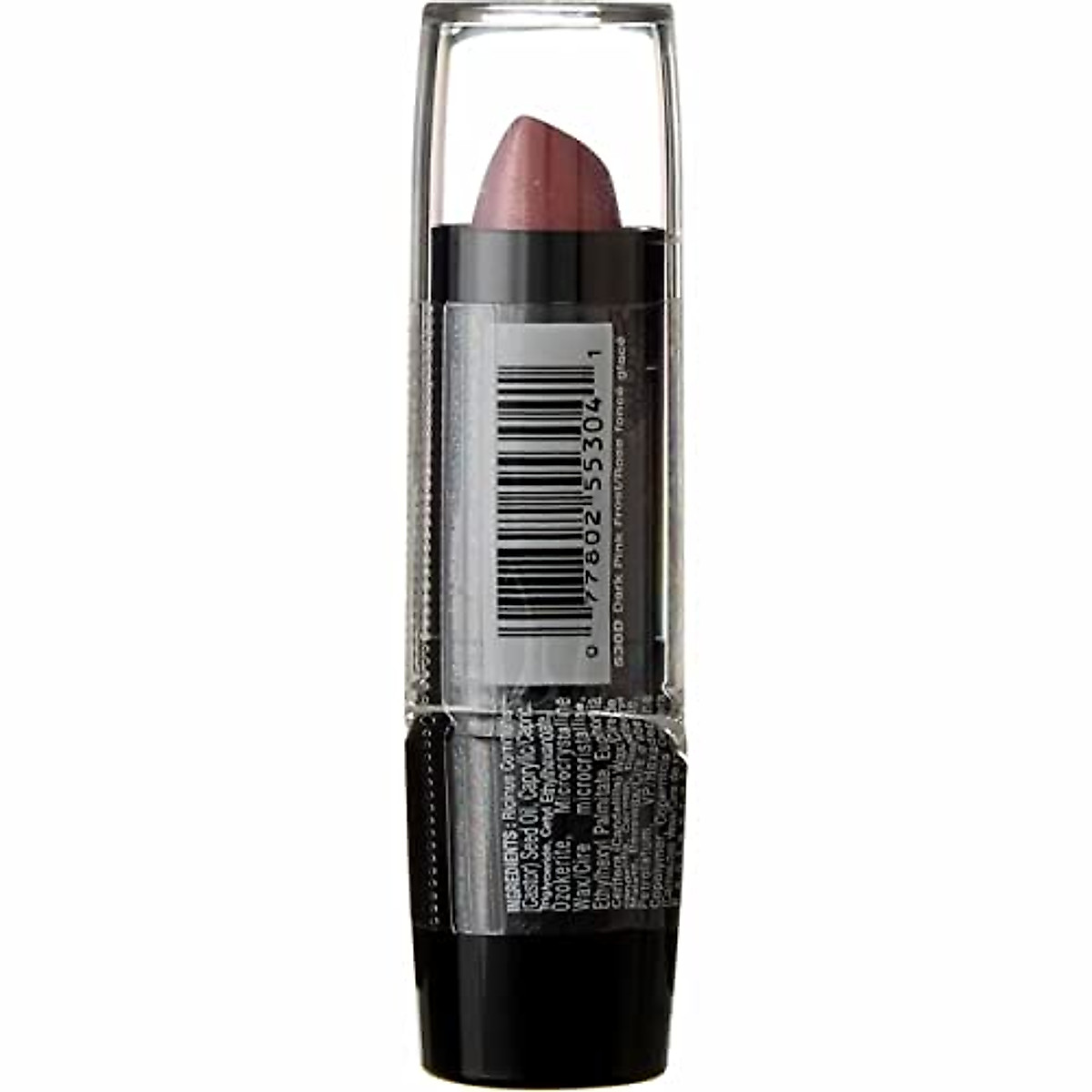 2 Pack Wet n Wild Silk Finish Lipstick 530D Dark Pink Frost##