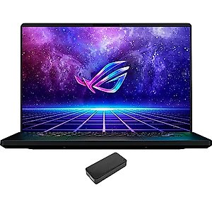 ASUS ROG Zephyrus GU603 Gaming & Entertainment Laptop (Intel i9-12900H 14-Core, 40GB DDR5 4800MHz RAM, 1TB PCIe SSD, RTX 3070 Ti, 16.0" 165Hz Win 11 Pro) with DV4K Dock