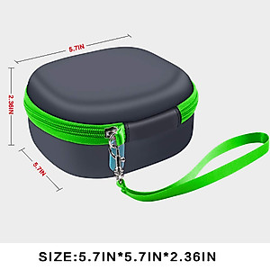 Toy Organizer Storage Case Compatible with Bakugan Figures, for BakuCores and Armored Alliance, Geogan Rising Battle Action Figure Carrying Storage Holder (Box Only) - Green