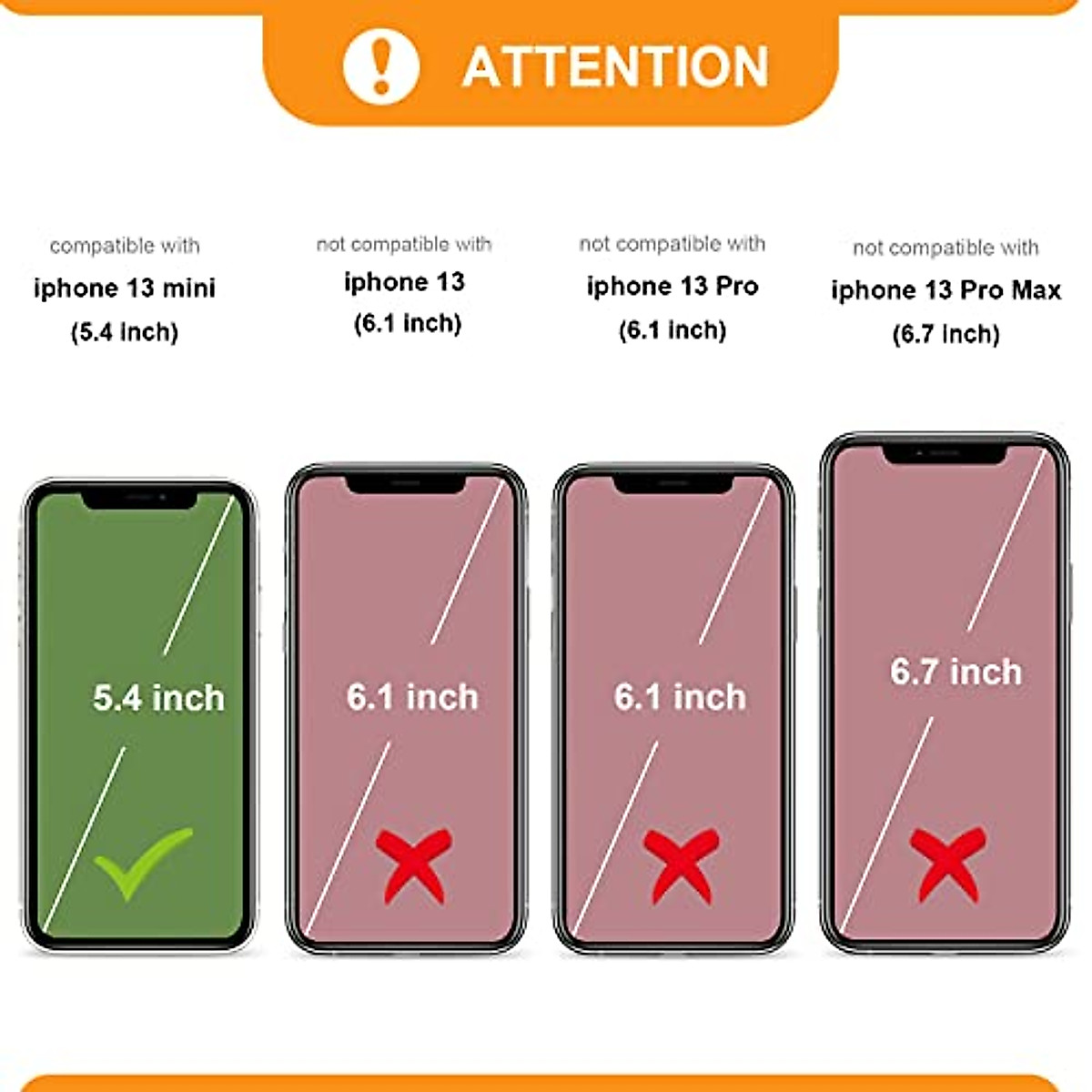 Bocasal Detachable Wallet Case for iPhone 13 Mini RFID Blocking Card Slots Holder Premium PU Leather Magnetic Kickstand Shockproof Wrist Strap Removable Flip Protective Cover 5G 5.4 inch (Brown)