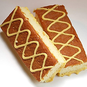 DOITOOL 2pcs Stainless Steel Rectangular Cake Mold Cutter Molding Forming Layering Cake Pastry Rings Cookie Biscuit Baking Cake Mold Rings (Size S/L)