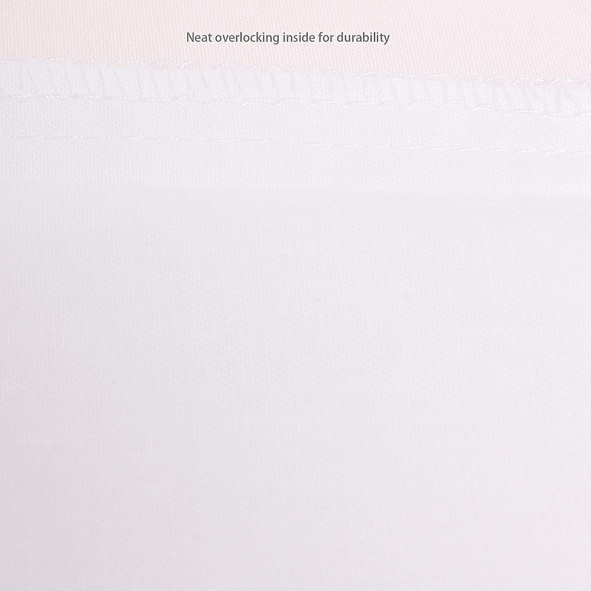 Belsden 600TC Cotton Toddler Pillowcase, 2 Pack Travel Pillow Case with Envelope Closure, 14x20in, Breathable Soft Moisture Wicking Pillow Covers Fit Small Pillow up to 14x19in, Pure White