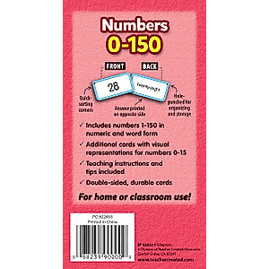 Edupress™ Numbers 0-150 Flash Cards