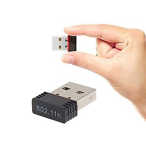 Zibo Mini USB Wifi Wireless Adapter, 150Mbps, Supports Windows XP, Vista, 7, 8 and Linux