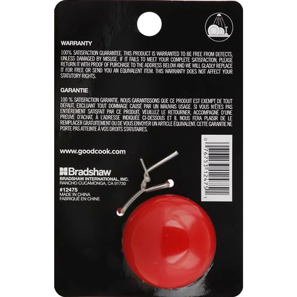 Goodcook Extendable Coffee Scoop, 2 Tablespoon, Small, Red