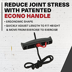 Lifeline Econo Shoulder Pulley, Physical Therapy FSA Pulley System, Over The Door Exercise Pulley for Shoulder Rehab, Home Workout Physical Therapy Equipment