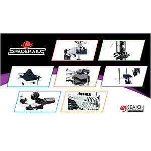 SpaceRail Game 40000mm, Roller Coaster Building Set, Marble Roller Coaster Kit with Steel Balls, Great Educational Toy for Boys and Girls, Level 8