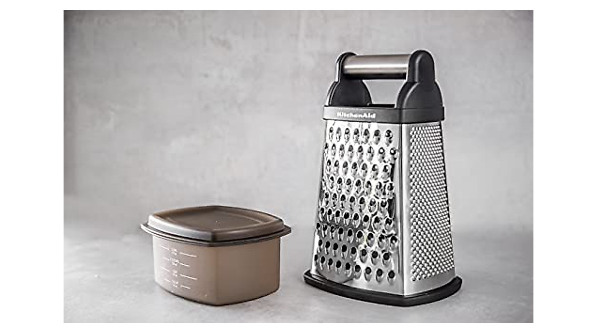 KitchenAid 4-Sided Cheese Grater for Effortless Cooking