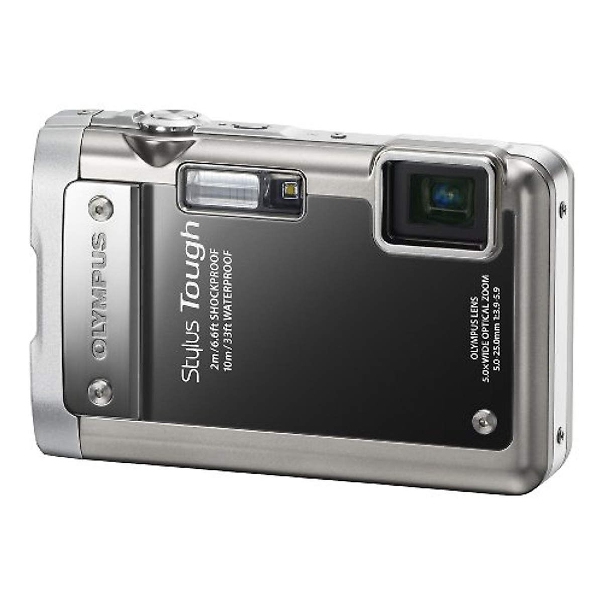 Olympus Stylus Tough 8010 14MP Digital Camera with 5x Wide Angle Zoom and 2.7 inch LCD (Black) (Old Model)
