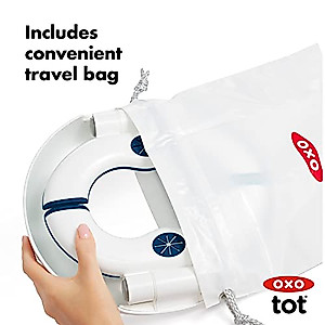 OXO Tot 2-in-1 Go Potty- Navy, 1 Count (Pack of 1)