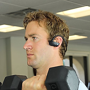 JLab Audio GO Bluetooth Wireless Headphones and Extended Battery (Black/Blue)